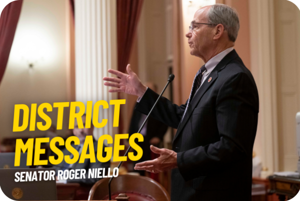 Home | Senator Roger Niello